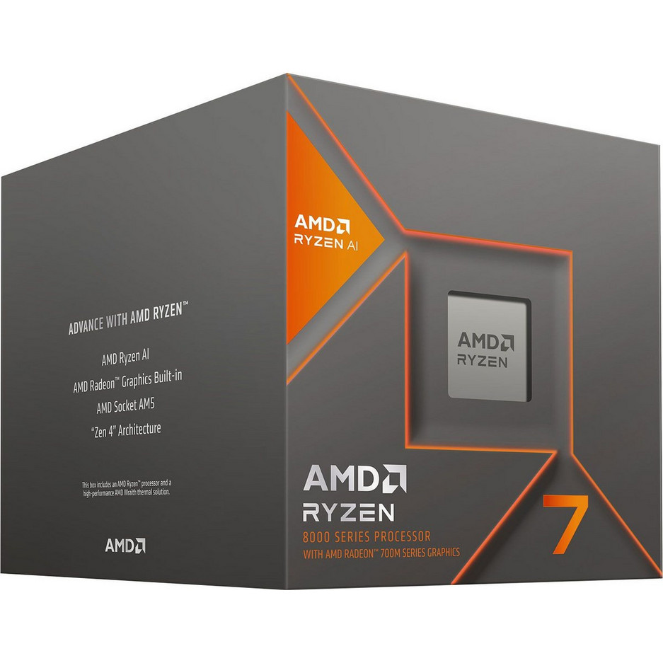AMD Ryzen 7 8700G Box Επεξεργαστής 8 Πυρήνων για Socket AM5 με Ψύκτρα | BestPrice.gr