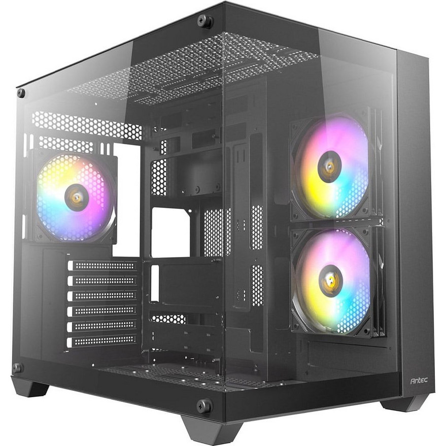 Antec CX800 Black Gaming Midi Tower Κουτί Υπολογιστή RGB με Πλαϊνό ...