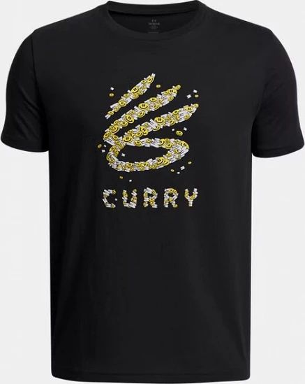 Under Armour Curry Trend Tee 1 Παιδικό T-Shirt Κοντομάνικο Μαύρο ...