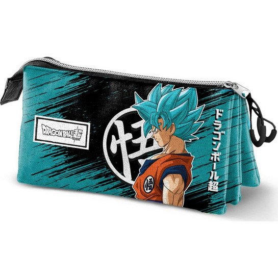 Karactermania Dragon Ball Super Saiyan Κασετίνα με 3 Θήκες Πολύχρωμη ...