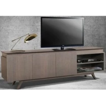 Avant Garde Έπιπλο Τηλεόρασης Μοριοσανίδα Καρυδί Μ200xΠ45xΥ55cm Oliver ...