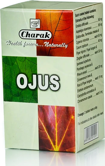 Charak Ojus Πεπτικό Βοήθημα 100 Ταμπλέτες | BestPrice.gr