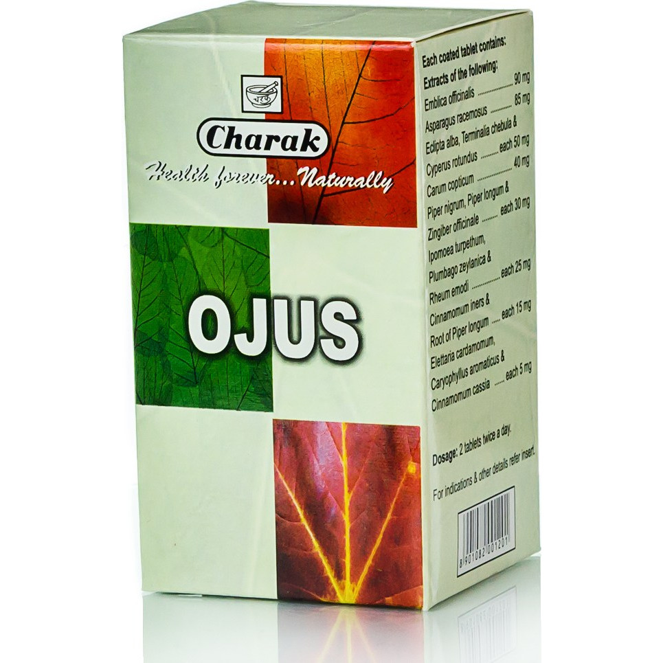 Charak Ojus Πεπτικό Βοήθημα 100 Ταμπλέτες | BestPrice.gr