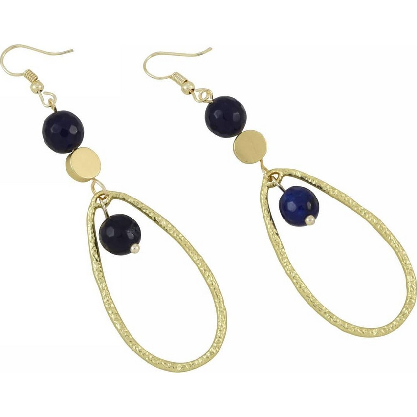 Kostibas Γυναικεία Σκουλαρίκια Κρεμαστά Χρυσά 3025-811XB | BestPrice.gr