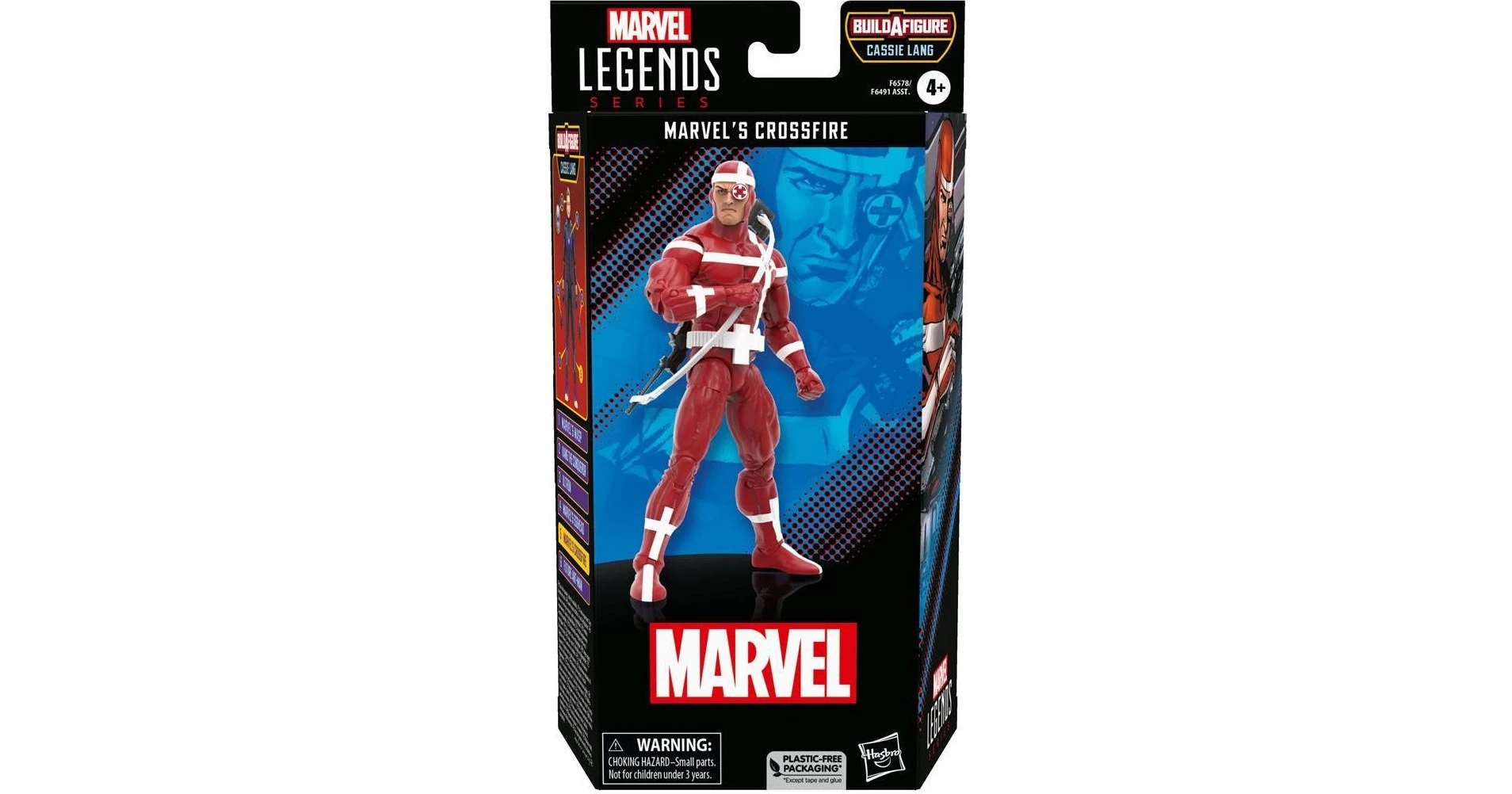 Hasbro Marvel Legends Marvel's Crossfire Build-a-Figure Cassie Lang ...