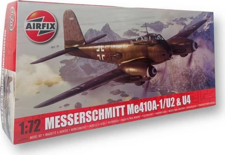 Airfix Messerschmitt Me410A-1/U2 & U4 Συναρμολογούμενο Πλαστικό Μοντέλο Αεροπλάνου 1:72 ...