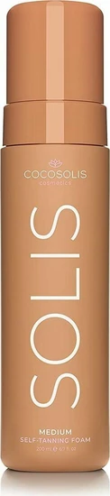 Cocosolis Organic Solis Self Tan Mousse Medium Σώματος 200ml | BestPrice.gr
