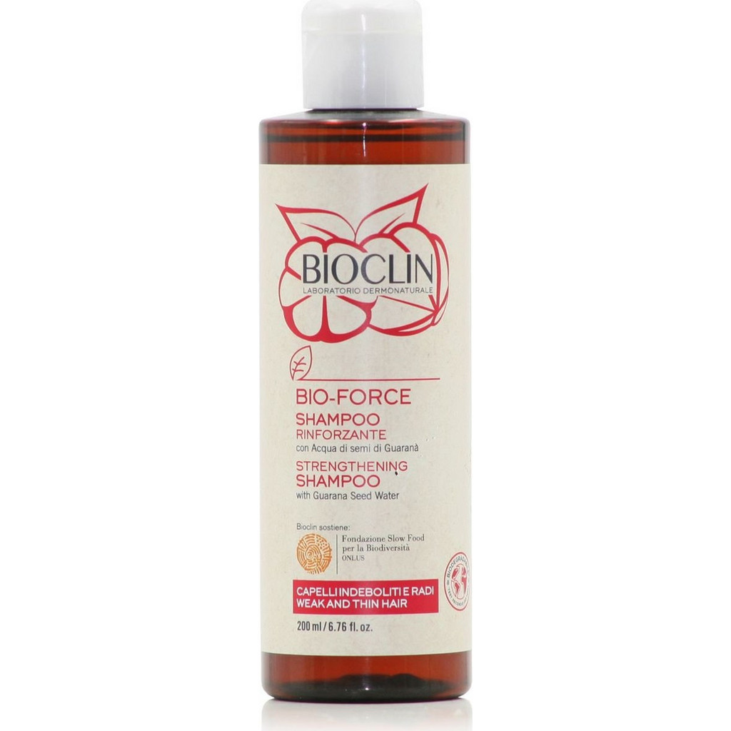 Bioclin Bio Force Strengthening Φυτικό Σαμπουάν για Λεπτά ...