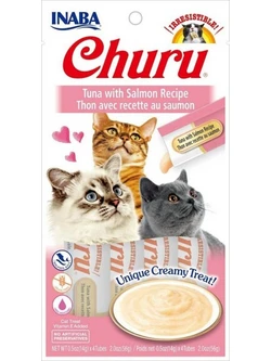 Inaba Ciao Adult Broth Variety with Chicken, Salmon & Tuna 10x40gr ...
