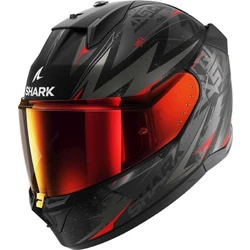 Shark Spartan RS Blank Matt Black / Red Κράνος Μηχανής Full Face 1290gr ...