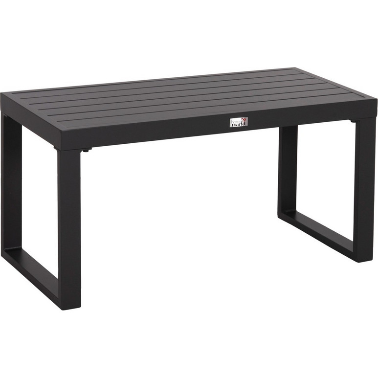 HomeMarkt Sentry Ορθογώνιο Τραπεζάκι Σαλονιού Κήπου Αλουμινίου Γκρι ...