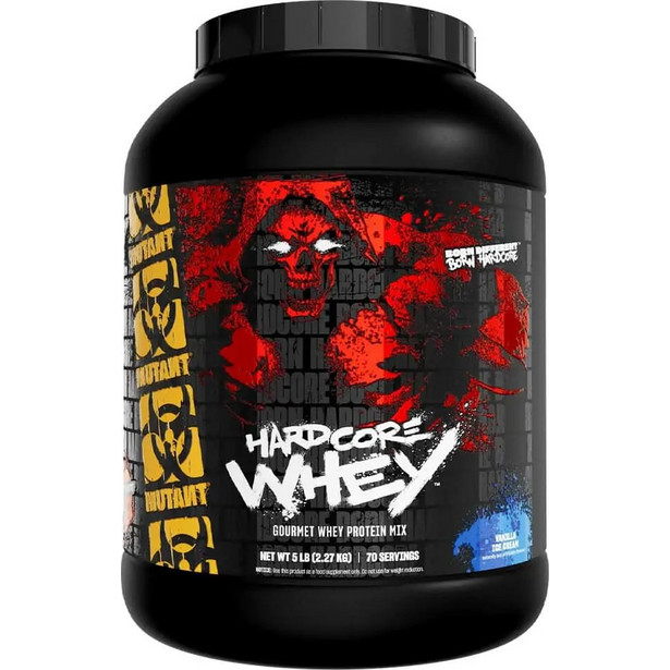 Mutant Hardcore Whey Vanilla Ice Cream Πρωτεΐνη Ορού Γάλακτος 2.27kg ...