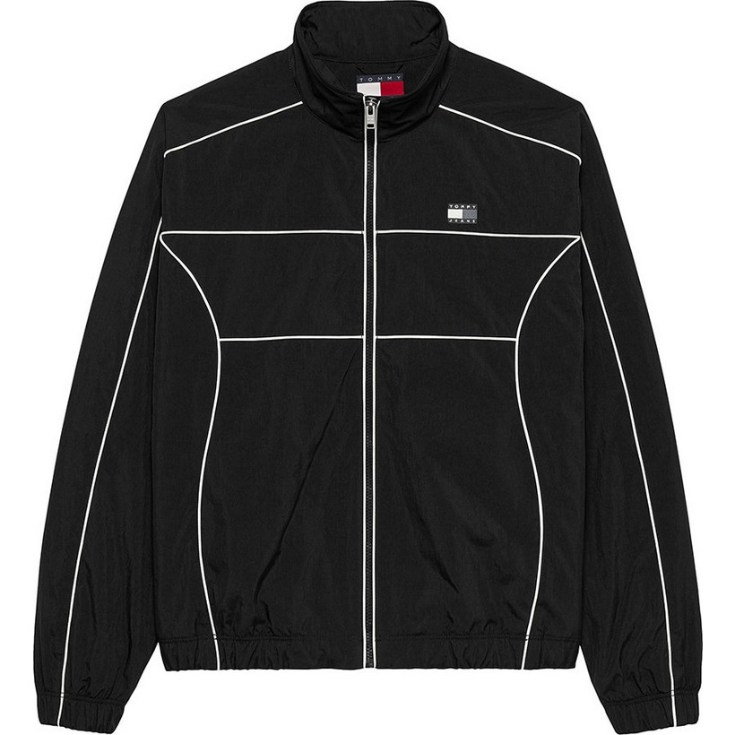 Tommy Hilfiger Ανδρικό Μπουφάν Χειμωνιάτικο Bomber Μαύρο DM0DM22297-BDS ...