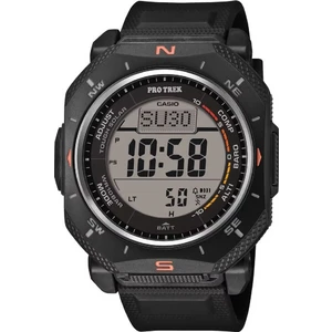 Casio Protrek Ψηφιακό Ανδρικό Ρολόι Solar με Πορτοκαλί Καουτσούκ ...