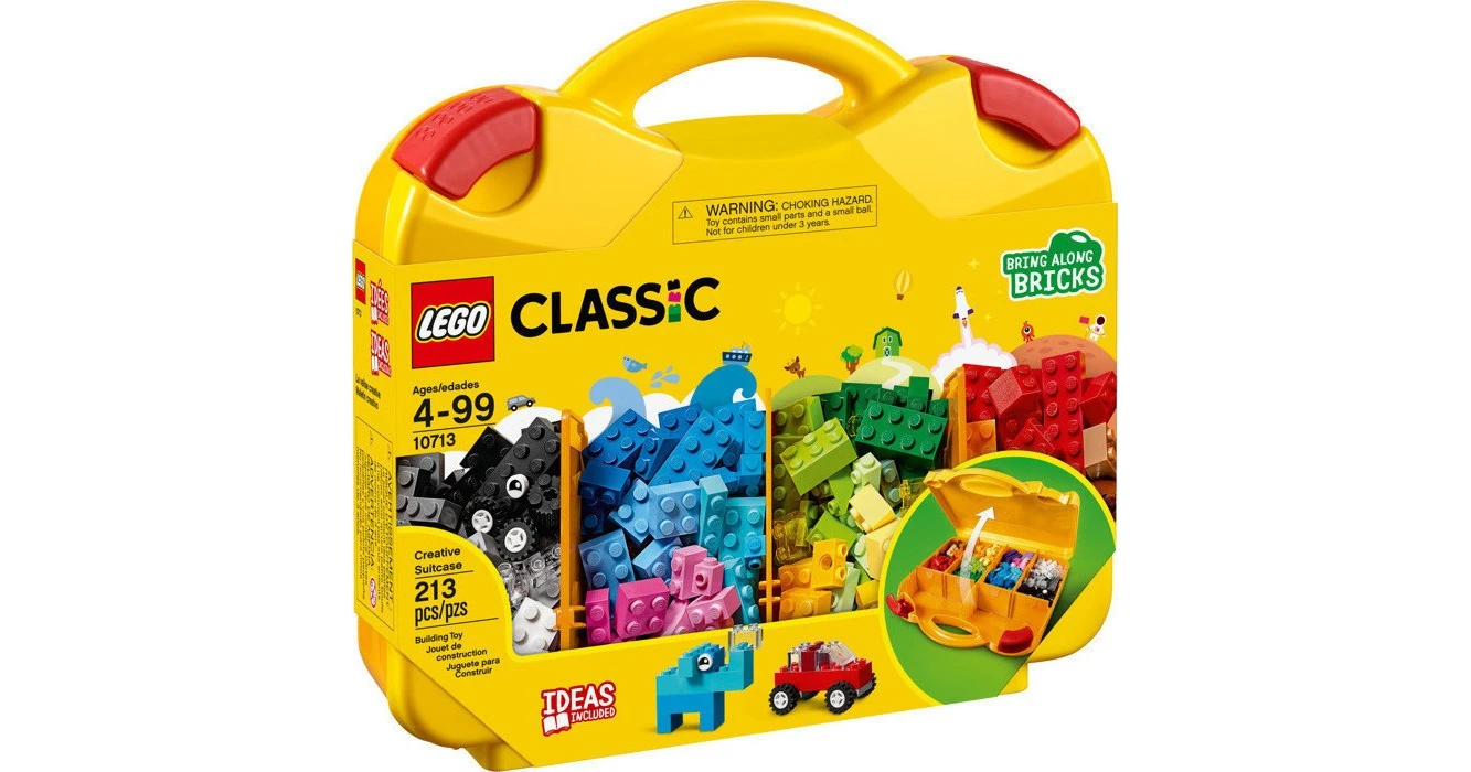 Lego Classic Creative Suitcase για 4+ Ετών 10713 | BestPrice.gr