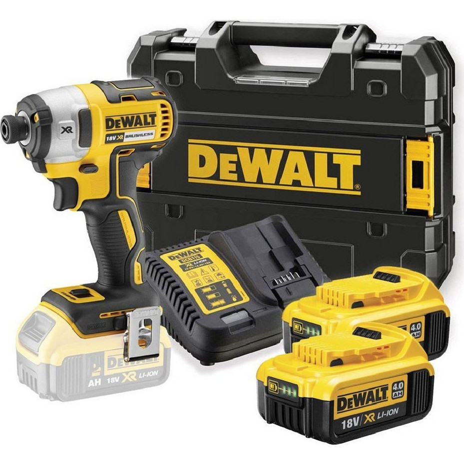 DeWALT DCF887M2 Παλμικό Κατσαβίδι Μπαταρίας 18V Solo 2x4Ah | BestPrice.gr