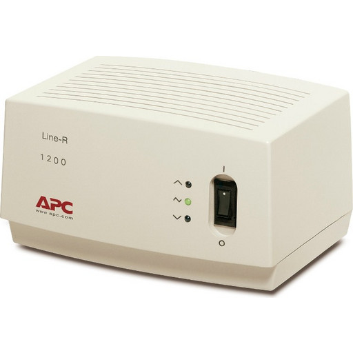APC Line Regulator LE1200I Σταθεροποιητής Τάσης 1200VA με 4 Πρίζες ...