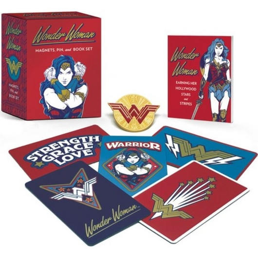 Wonder Woman: Magnets, Pin, and Book Set - Matthew K. Manning ...
