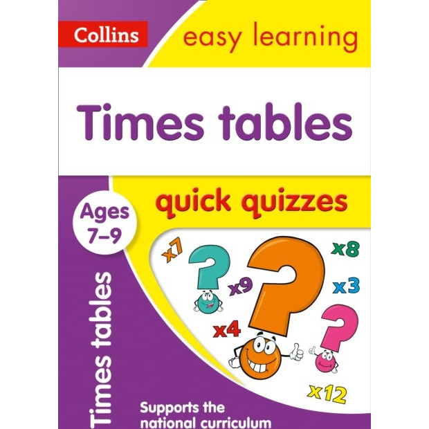 Times Tables Quick Quizzes Ages 7-9 | BestPrice.gr