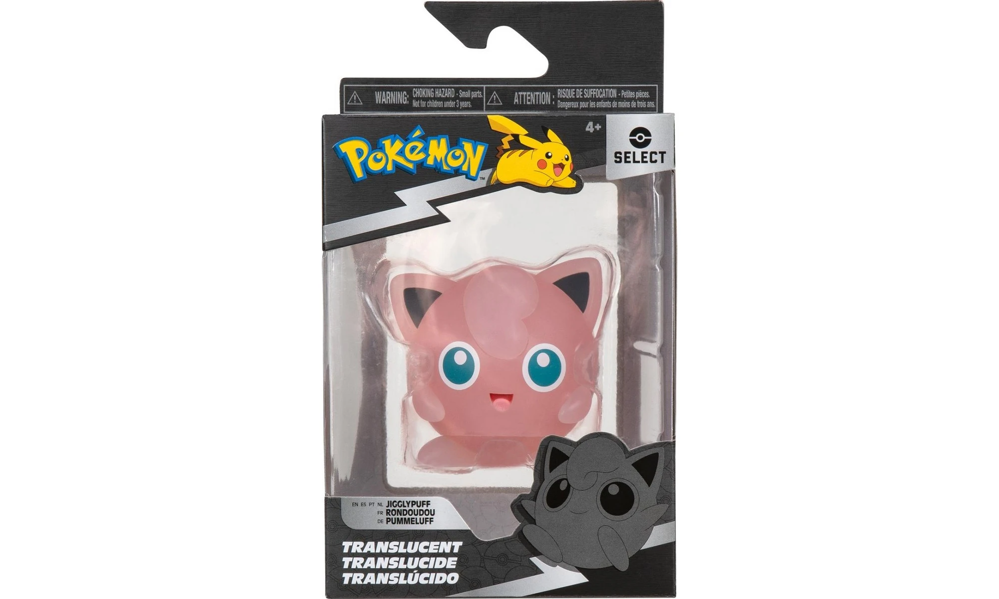 Jazwares Pokemon Select Jigglypuff Translucent Pkw3188 Bestprice Gr