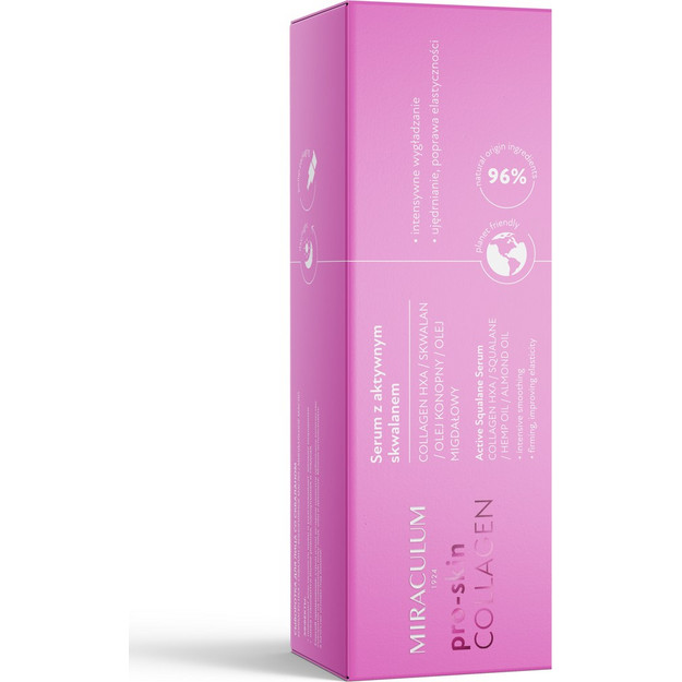Miraculum Collagen Pro-Skin Active Squalane Ενυδατικό Serum Προσώπου με ...