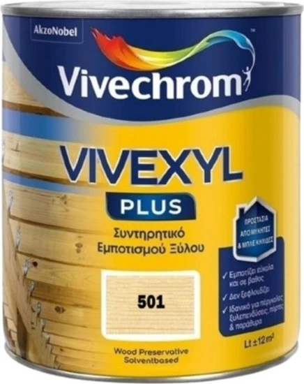 Vivechrom Vivexyl Plus 504 Συντηρητικό Εμποτισμού Ξύλου Έτοιμο προς ...