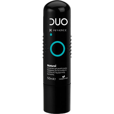 Duo Xperience Natural Longlasting Λιπαντικό Gel Νερού Κόλπου & Πρωκτού ...