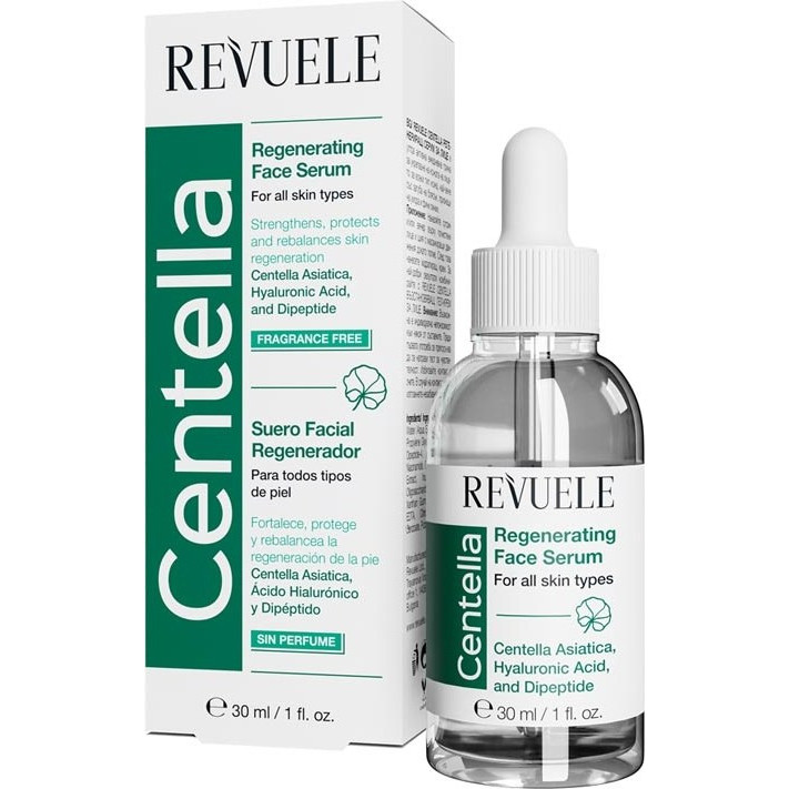Revuele Derma Focus Centella Regenerating Face Ενυδατικό Serum Προσώπου ...