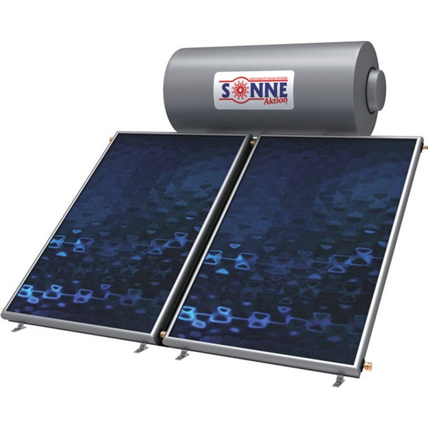 Sonne Aktion Atlas Ηλιακός Θερμοσίφωνας 300lt 4.6m² Χαλκός Τριπλής ...