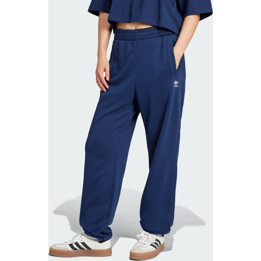Adidas Essentials Γυναικείο Παντελόνι Φόρμας με Λάστιχο Navy Μπλε ...