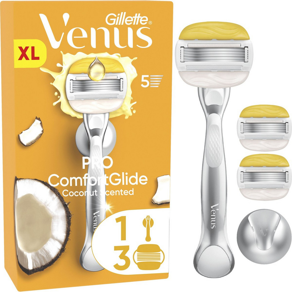 Gillete Venus Pro ComfortGlide Coconut Γυναικείο Ξυραφάκι με ...