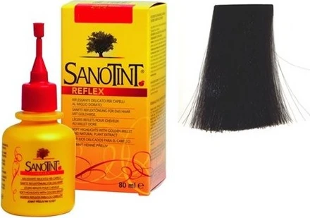 Sanotint Reflex 54 Καστανό Χρυσαφί Φυτική Ημιμόνιμη Βαφή Μαλλιών Χωρίς ...