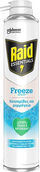Raid Freeze Spray Εντομοκτόνο για Κατσαρίδες & Μυρμήγκια 350ml ...
