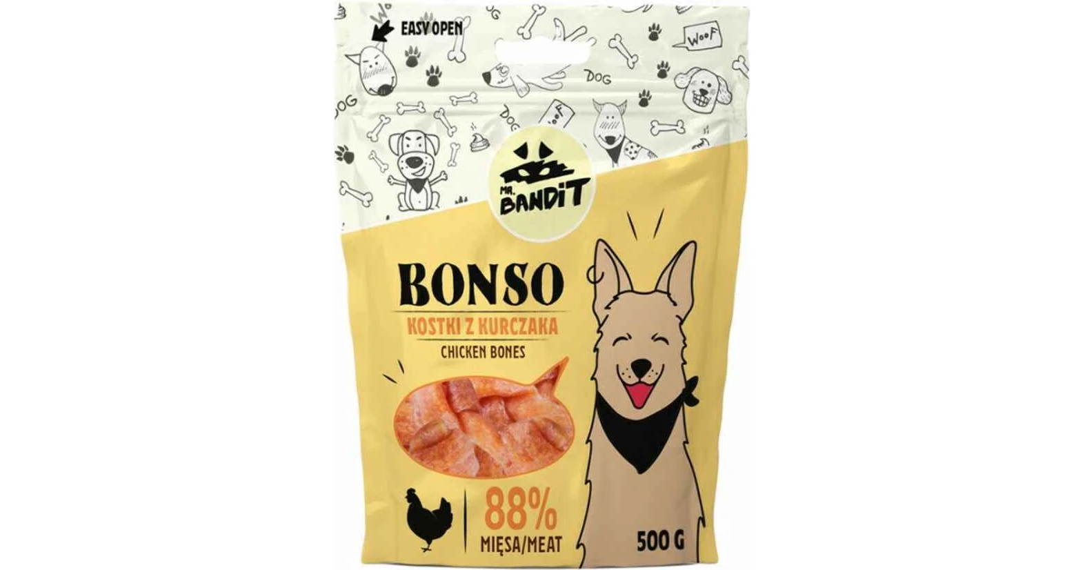 Mr. Bandit Bonso Chicken Bones 500gr | BestPrice.gr