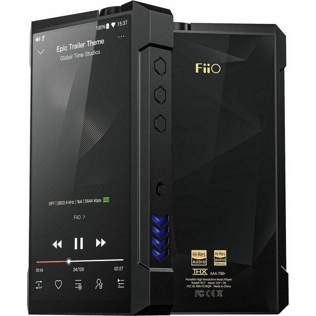Fiio M17 MP3 Player 64GB με Οθόνη Αφής 5.99" με Bluetooth & Ραδιόφωνο ...