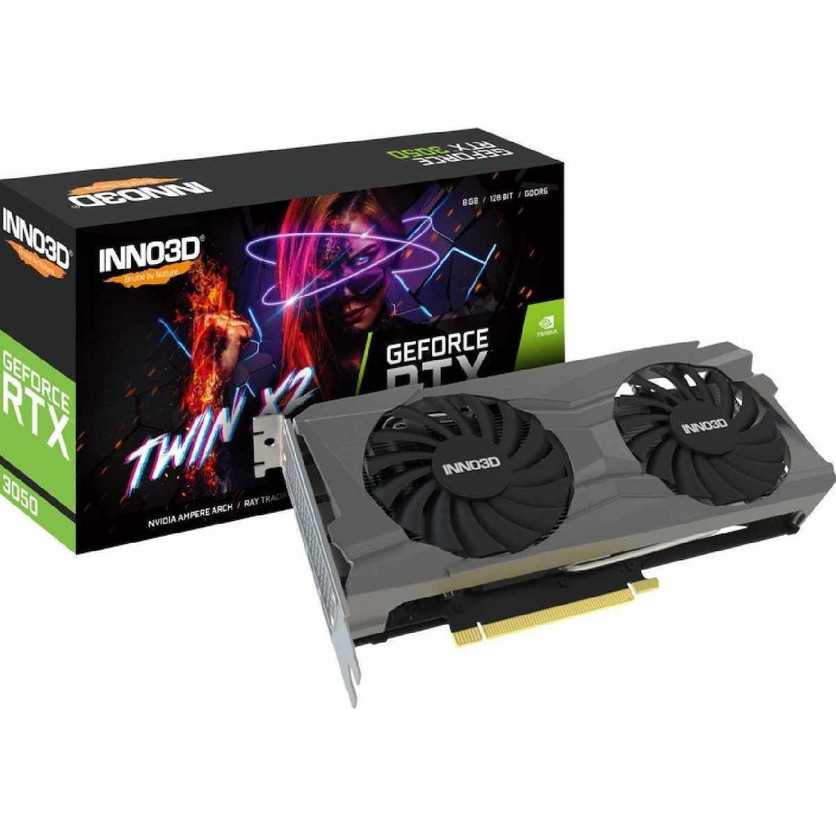 Κάρτες Γραφικών Inno3D GeForce RTX 3050 Αερόψυκτες | BestPrice.gr