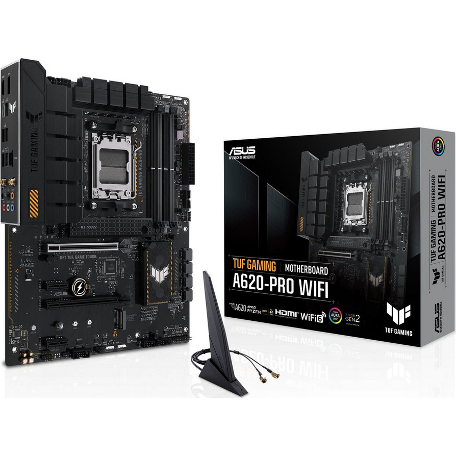 Asus TUF Gaming A620-Pro WiFi Motherboard ATX με AMD AM5 Socket ...