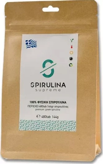 Spirulina Supreme Tablets Refill 120 Ταμπλέτες | BestPrice.gr