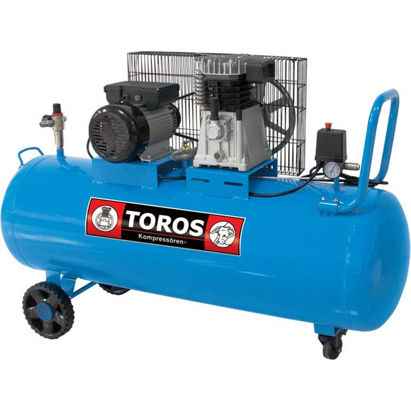 Toros 602085 Κομπρεσέρ Αέρος Ρεύματος Μονοφασικό 150lt 3hp | BestPrice.gr