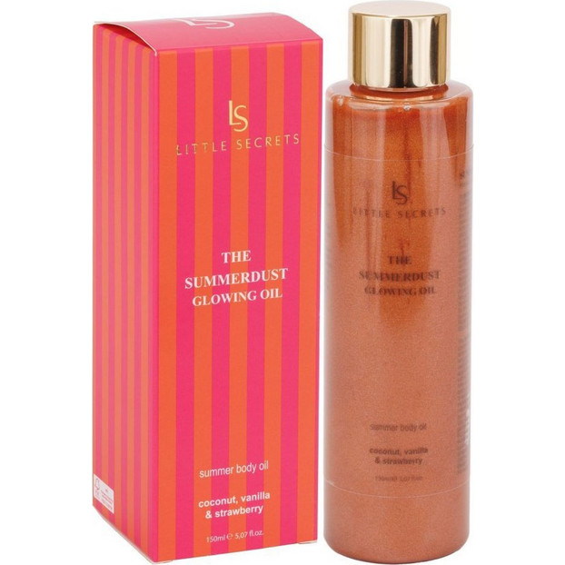 Little Secrets The SummerDust Glowing Λάδι Σώματος για Ενυδάτωση 150ml ...