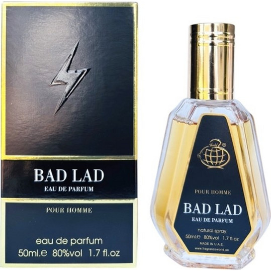 Fragrance World Bad Lad Pour Homme Eau de Parfum 50ml | BestPrice.gr