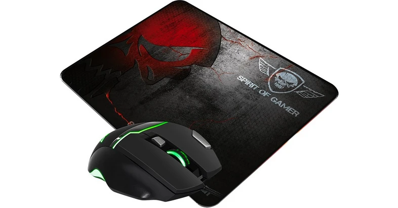 Spirit of Gamer Elite M10 Set Ενσύρματο Gaming Ποντίκι RGB 4000 DPI ...