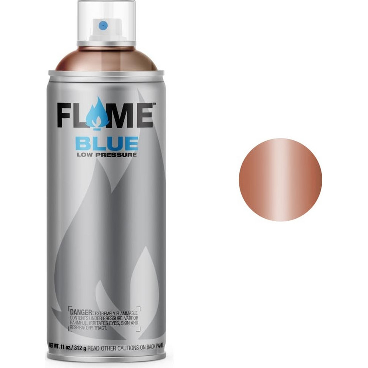 Flame Blue Σπρέι Βαφής Copper Ματ 400ml | BestPrice.gr