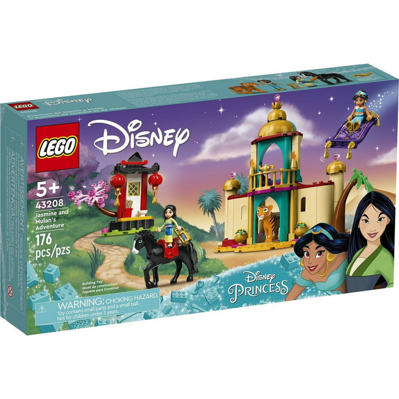 Lego Disney Princess Jasmine & Mulan's Adventure για 5+ Ετών 43208 ...