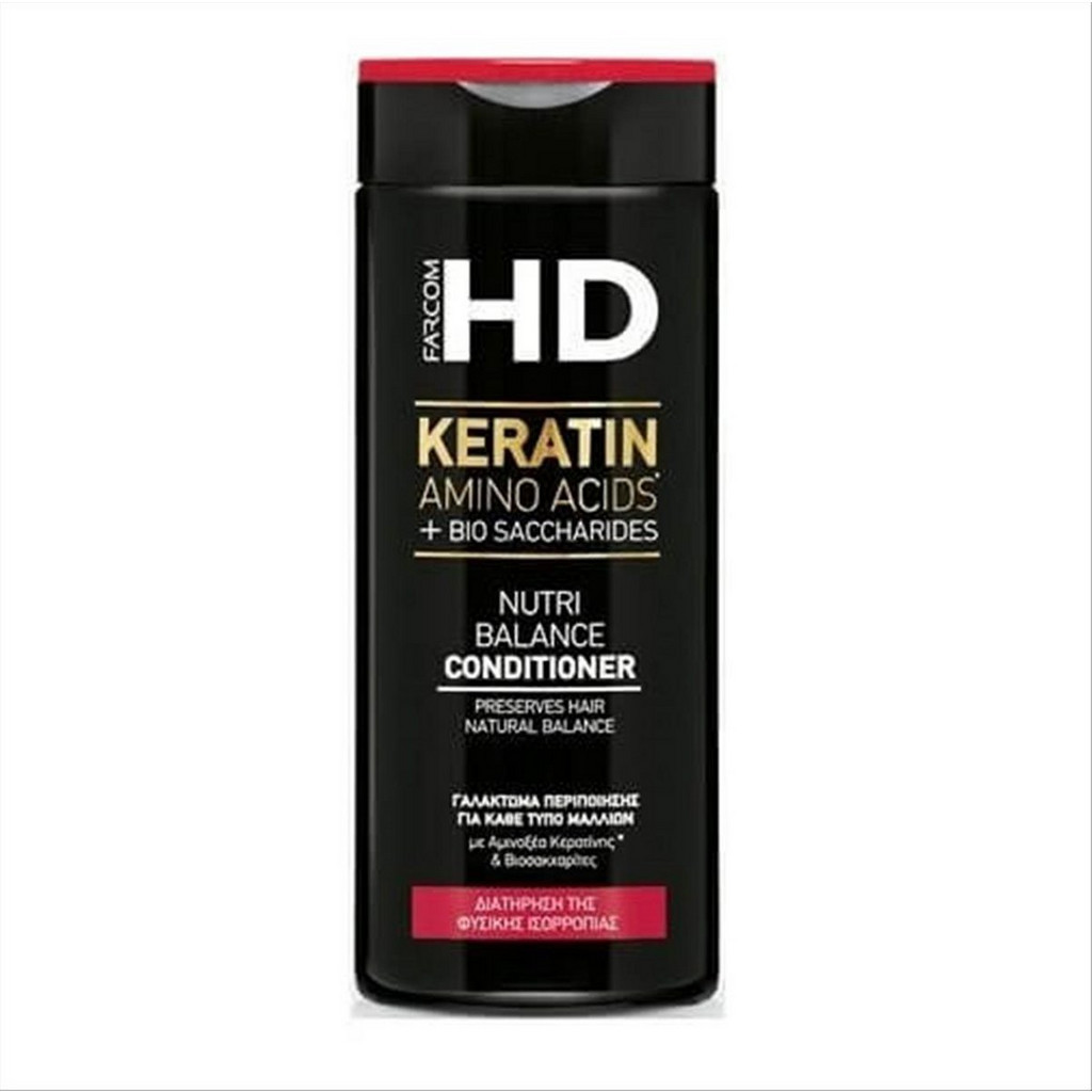 Farcom HD Keratin Nutri Balance Conditioner Κερατίνης 330ml | BestPrice.gr