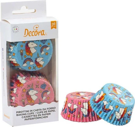 Decora Φόρμες Ζαχαροπλαστικής Χάρτινες για Muffin / Cupcake Στρογγυλές ...