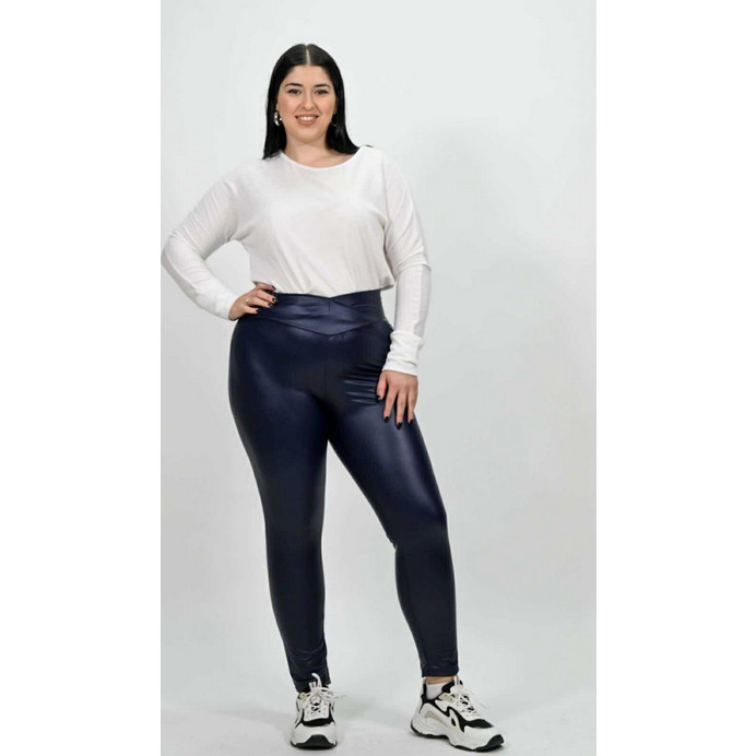 Rich Girl Boudoir Ψηλόμεσο Δερμάτινο Γυναικείο Παντελόνι Slim Εφαρμογή ...