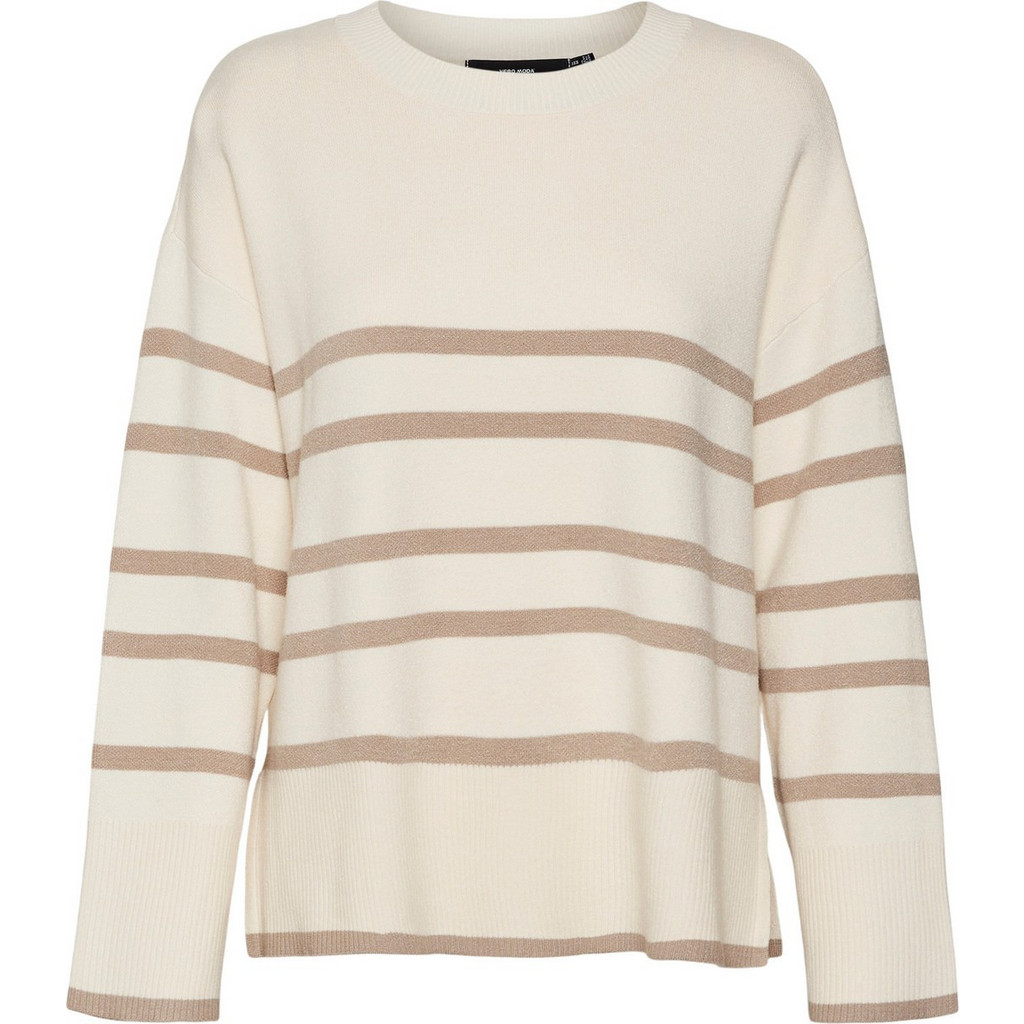 Vero Moda Γυναικεία Πλεκτή Μπλούζα Εκρού Ταμπά 10278319 | BestPrice.gr