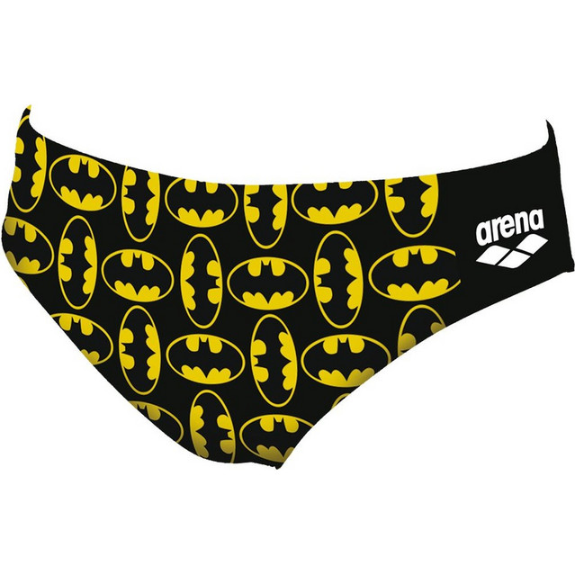 Arena Super Hero Brief Batman Αθλητικό Ανδρικό Μαγιό Σλιπ Μαύρο 001528 ...