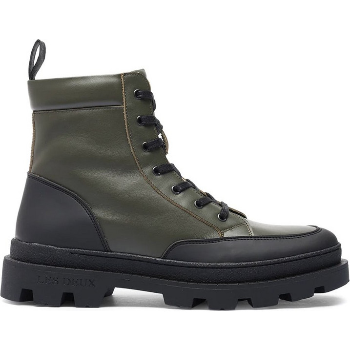 Les Deux Tanner Ανδρικά Αρβυλάκια Δερμάτινα Χακί LDM820022 | BestPrice.gr